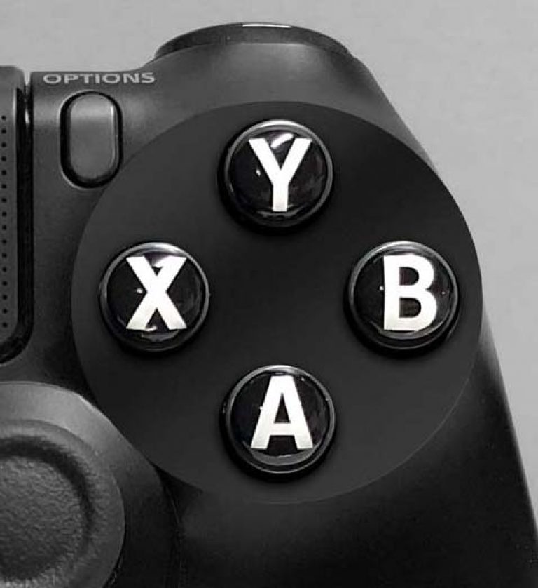 Button Mashers – 3D Button Decals (XB1 Style 02) – FlamingToast