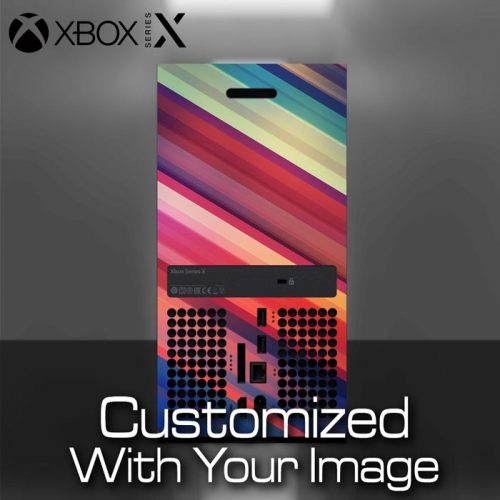 Xbox Series X Console Skin – Back – FlamingToast