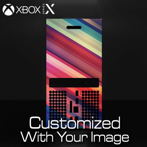 Xbox Series X Console Skin – Back – FlamingToast
