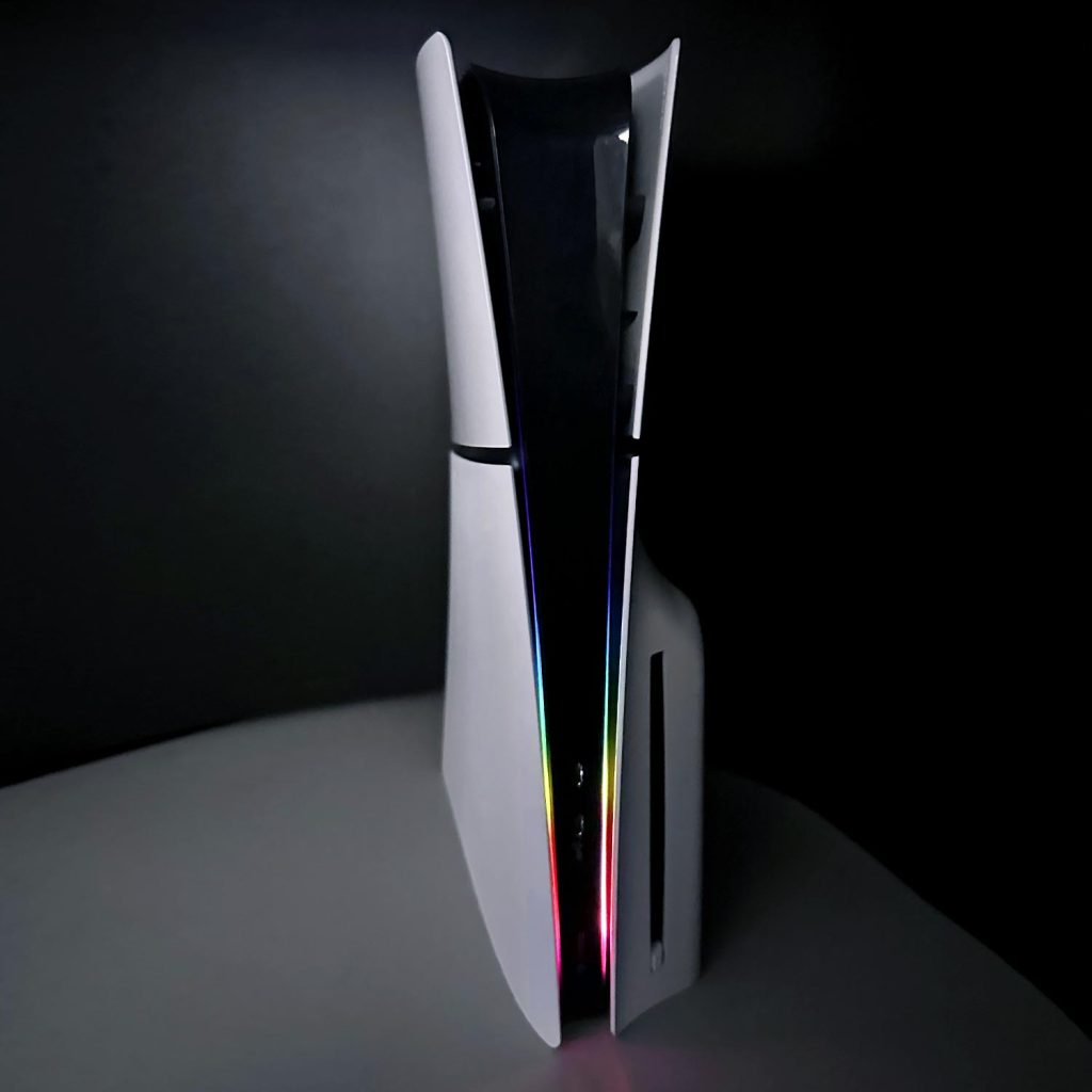 PS5 Slim Power Light Decal – Spectrum – FlamingToast