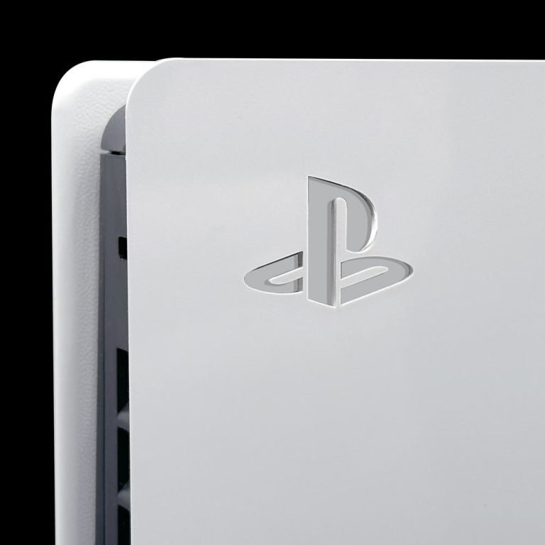 PS5 Pro – Logo Underlay Decals – Classic/Gray Set – FlamingToast